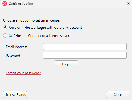Coreform - Activate Network