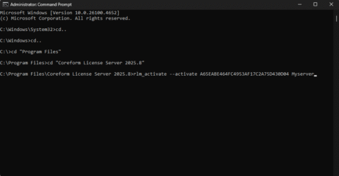 Coreform - RLM Server Install